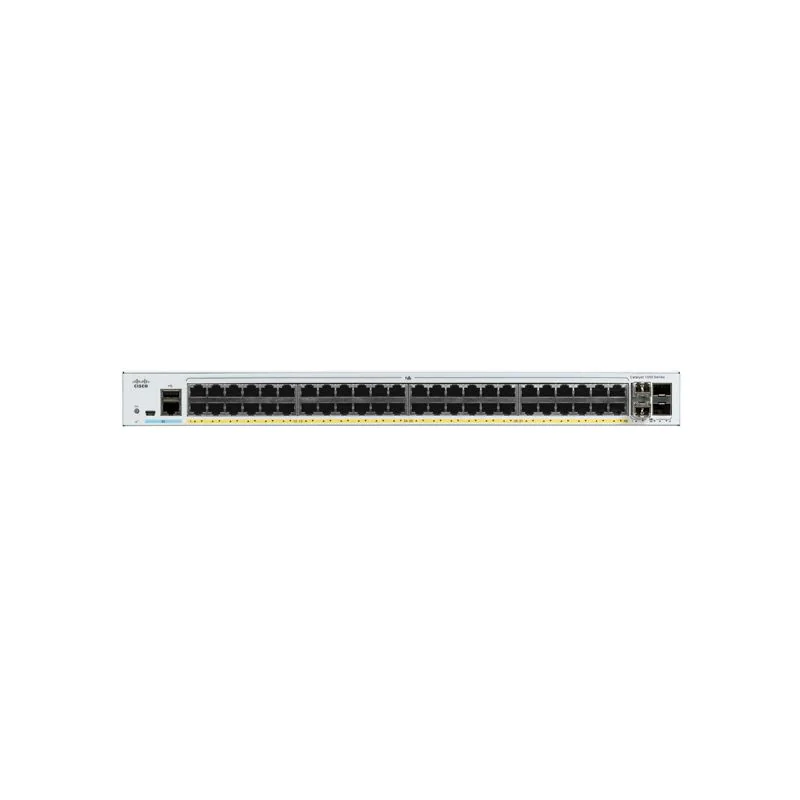C1000-48P-4X-L Cisco Catalyst 1000 Series Switches 48 port GE, POE ...